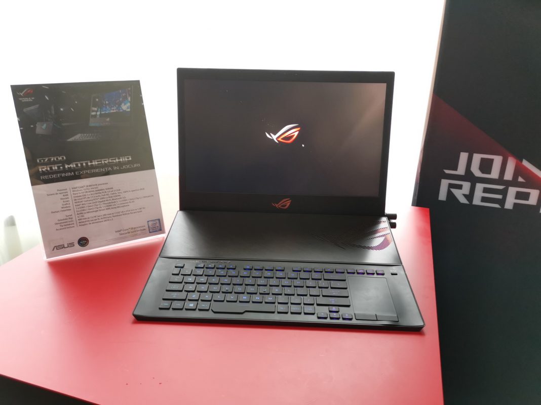 ASUS a prezentat la Bucureşti laptopul cu margini din aur, acoperit cu ...